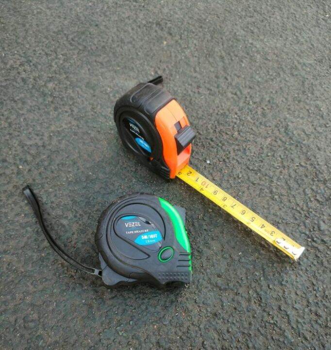 Alat Ukur Meteran Vezel 5 Meter 7,5 Meter Measuring Tape | Lazada Indonesia