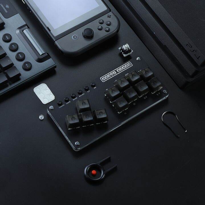 QSR STORE Haute42 Gamerfinger Hitbox Fighting Game Mini KeyBoard Arcade ...