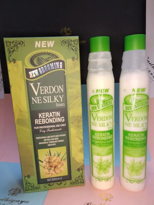 VERDON Ne Silky REBONDING 800ml 1&2 5004 KERATIN REBONDING) | Lazada PH