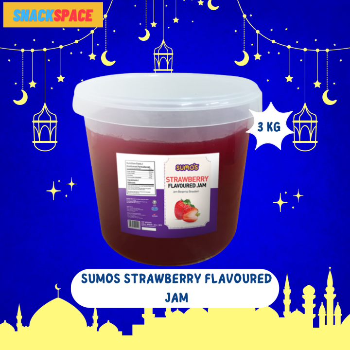Sumo's Strawberry Jam 3kg HALAL | Lazada