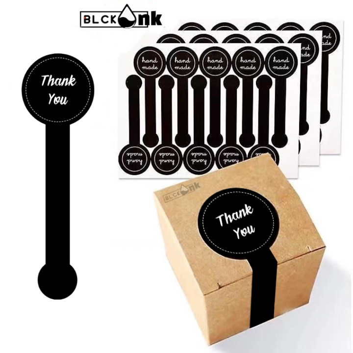 48 pcs.- 240pcs. MACHINE CUT THANK YOU STICKER/HOME MADE STICKE /HAND ...