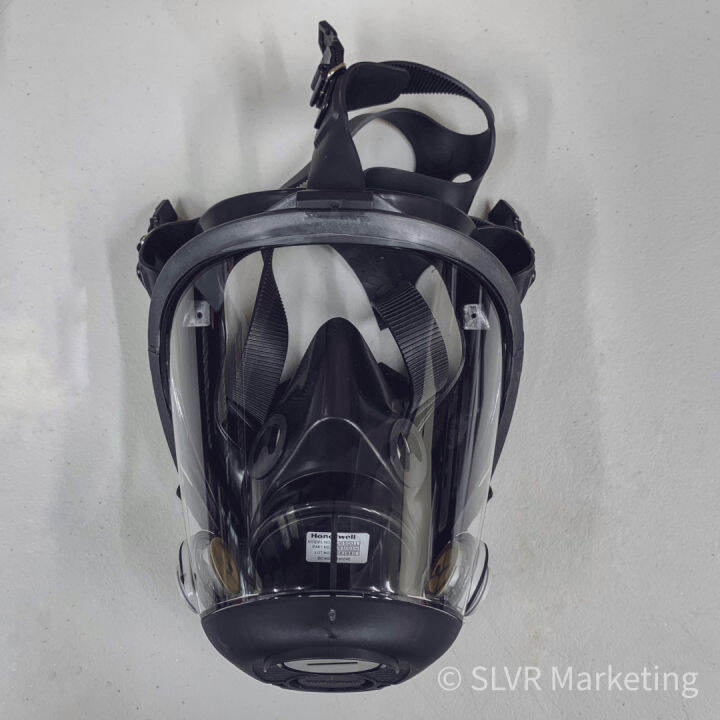 Honeywell Full Face Respirator Model:RU6500 Heavy Duty Durable Anti ...