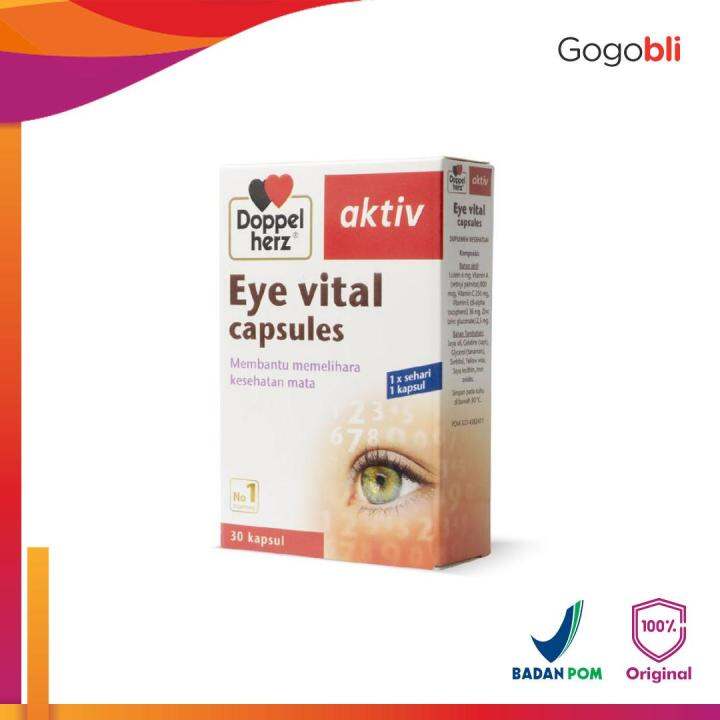 Doppelherz Aktiv Eye Vital 30 Kapsul | Lazada Indonesia