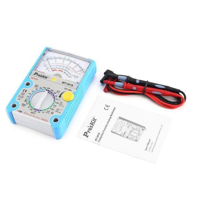 Proskit Mt- Ac/dc Analog Graph Pointer Multimeter Ammeter Resistance ...