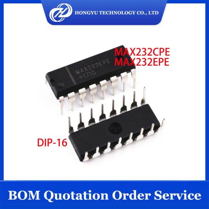 MAX232IN MAX232 (MAX232EPE Direct Replacement) Dual RS232 Driver Recei