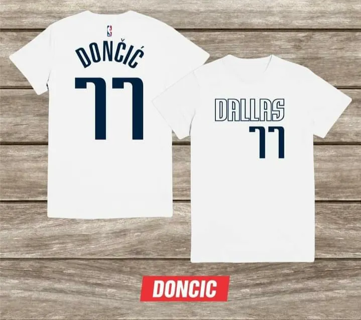NBA-themed T-shirts (Luka Dončić) | Lazada PH