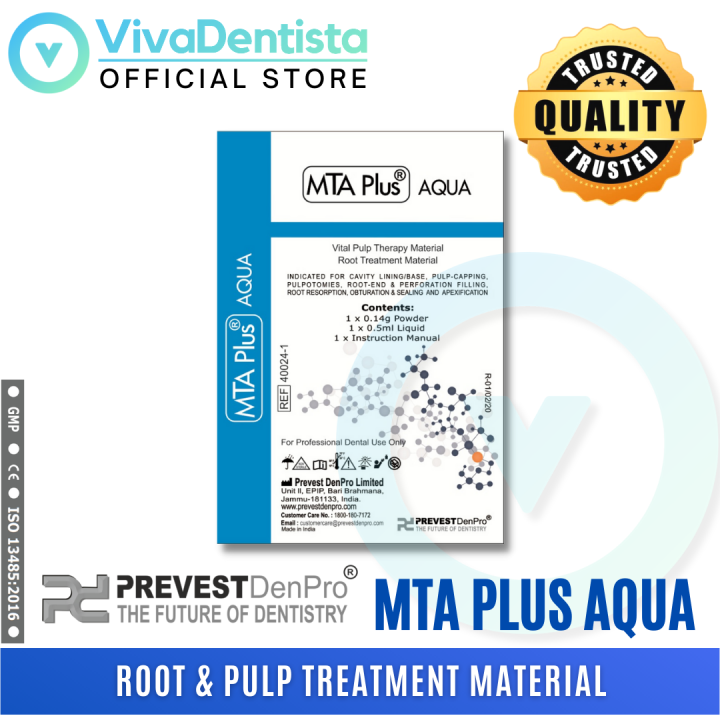 PREVEST DENPRO MTA PLUS (Exp.2026) / MTA PLUS AQUA (Vital Pulp Therapy ...