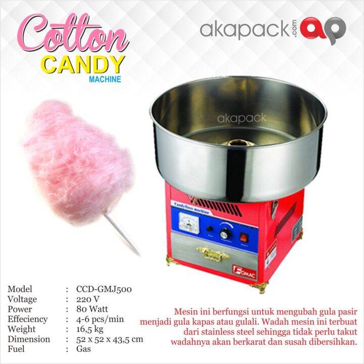 Mesin Gulali / cotton candy machine / mesin gula kapas / CCD-GMJ500 ...