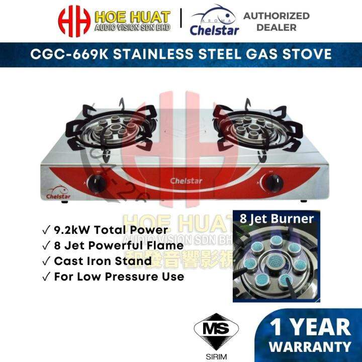 Chelstar CGC-669K / iSonic IGB-288SS Stainless Steel 8 Jet Powerful ...
