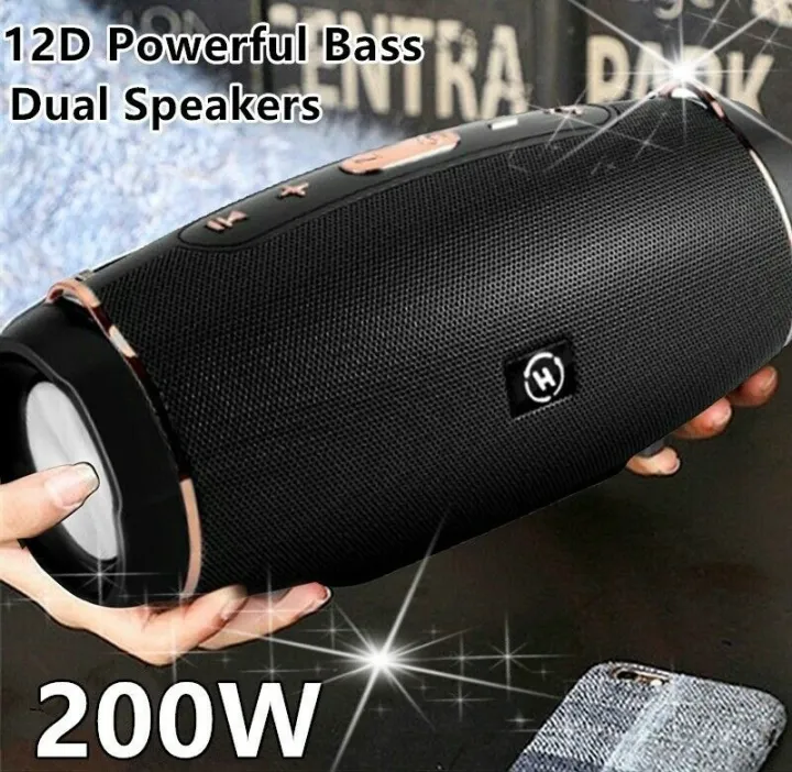 Wireless!Bluetooth!Speaker!Microlab!Portable!HIFI!TF!FM!PC!!Radio!Built ...