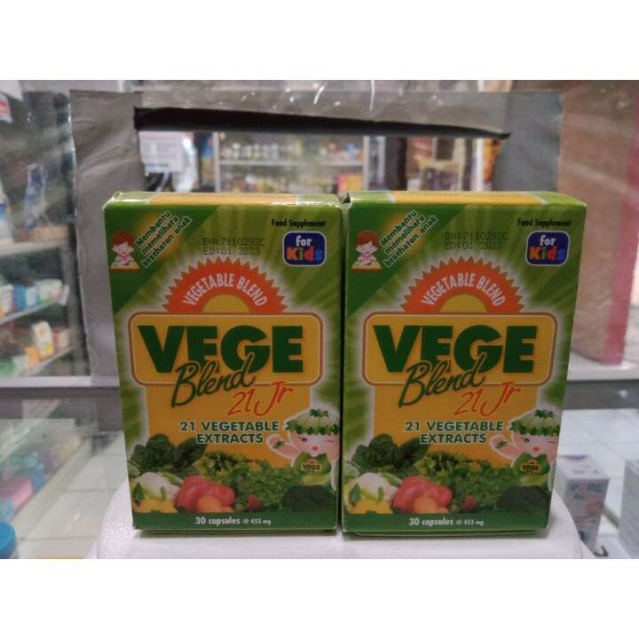 VEGEBLEND 21 JR | Vegeblend 21 Jr 30 Kapsul (Suplemen Anak - ekstrak ...