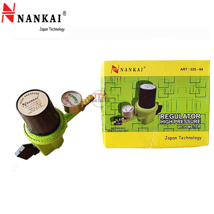 NANKAI Regulator Gas LPG Las High Pressure Dengan Ukuran Meter / Non ...