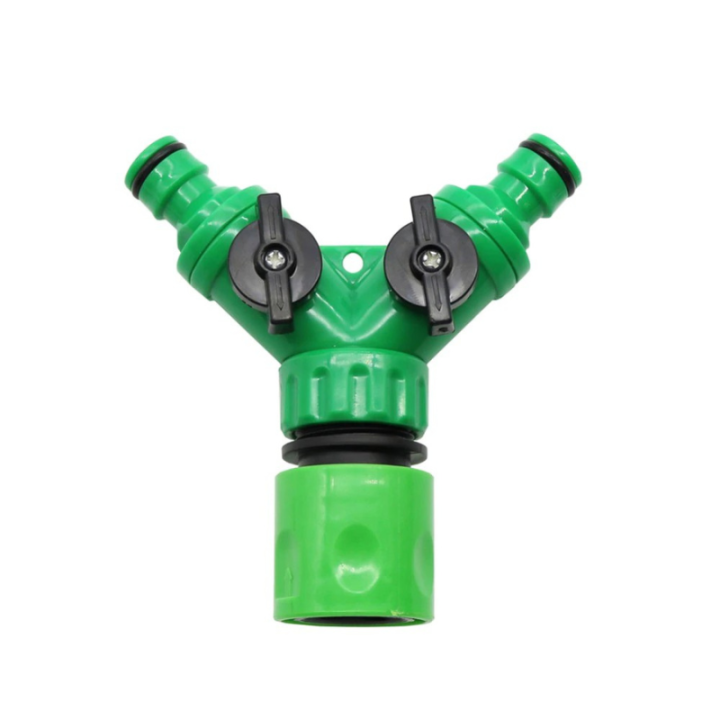 3 Way Garden Hose Splitter Y-Type Watering Connector Distributor ...