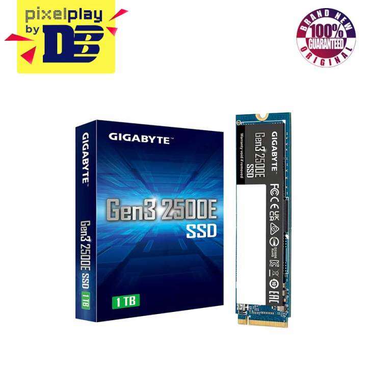 Gigabyte Gen3 2500E 1TB PCIE 3.0 X4 NVME SSD (G325E1TB) | Lazada PH