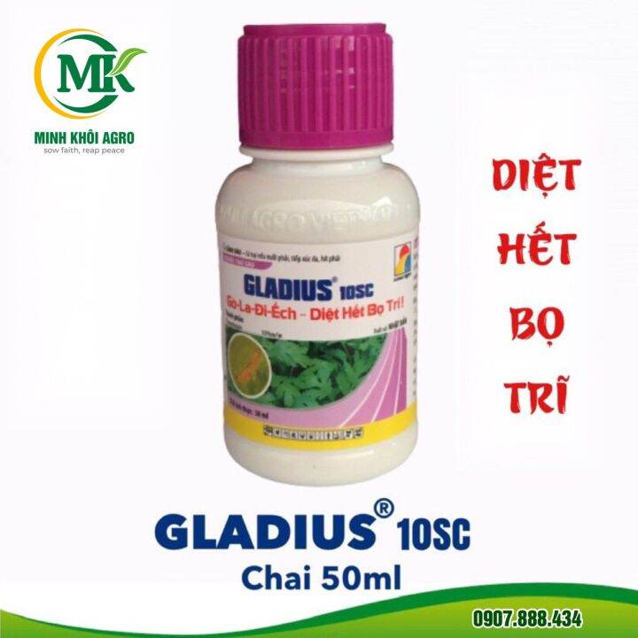 Thuốc trừ sâu Gladius 10SC (Chai 50ml) | Diệt hết bọ trĩ chỉ trong 24h ...