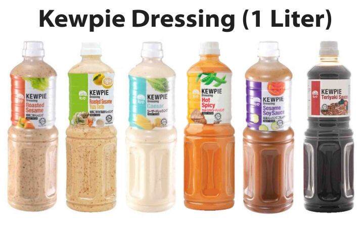 Kewpie Dressing Roasted Sesame 1 liter (7 different flavors) | Lazada