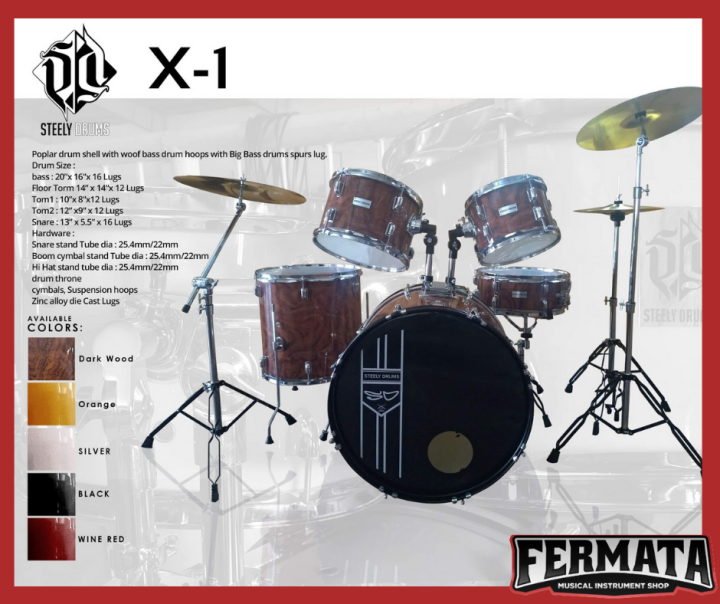 Steely Drums X-1 Bronze Series | Lazada PH