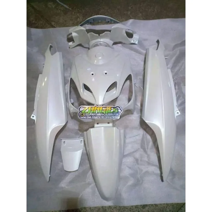 YAMAHA MIO SPORTY FAIRINGS SET WHITE accessories for motorcycle | Lazada PH