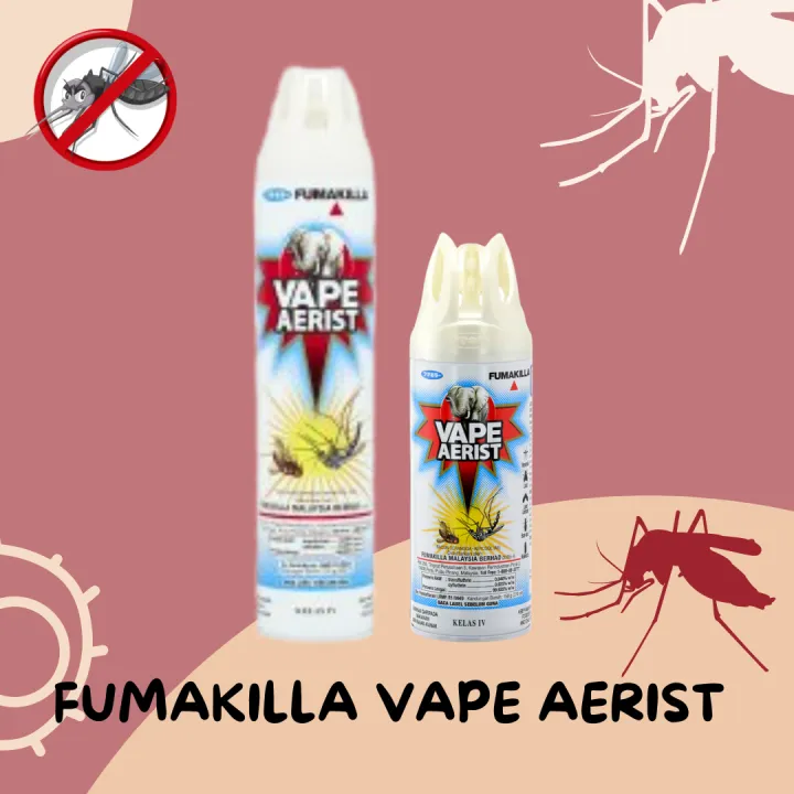 Fumakilla Vape Aerist/ Racun Serangga Aerosol (600ml/270ml) | Lazada