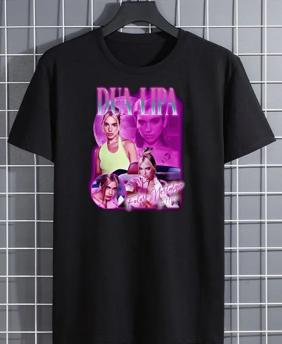 "Dua Lipa" tshirt Graphic Design Unisex | Lazada PH