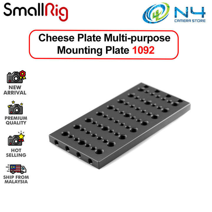 SmallRig Cheese Plate Multi-Purpose Mounting Plate 1092 | Lazada