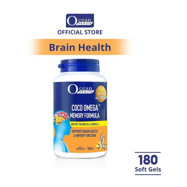 Ocean Health Coco Omega Memory Formula (180S) | Lazada Singapore