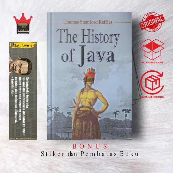 Buku The History of Java : Sejarah Jawa - Thomas Stamford Raffles ...