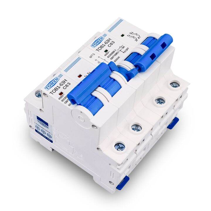 TOMZN 2P+2P MTS TOMZN AC Dual Power Manual Transfer Switch Circuit Breaker MCB 50HZ/60HZ | Lazada PH