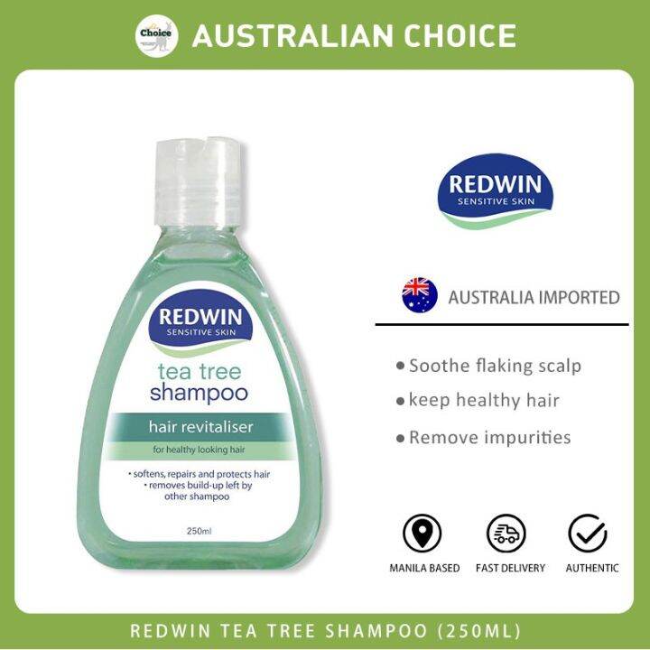 Australia Redwin Tea Tree / Coal Tar Shampoo 250ml | Lazada PH