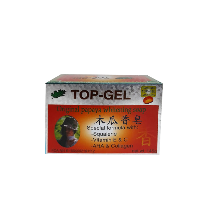 Top-Gel Original Whitening Papaya Soap 145g | Lazada PH