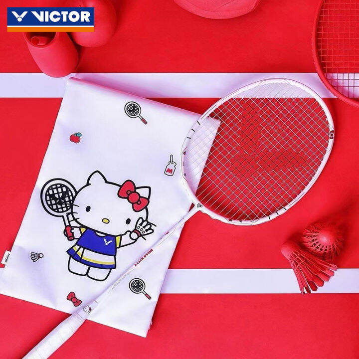 Authentic victor Victory Badminton Beat Victor HelloKitty Joint Series ...