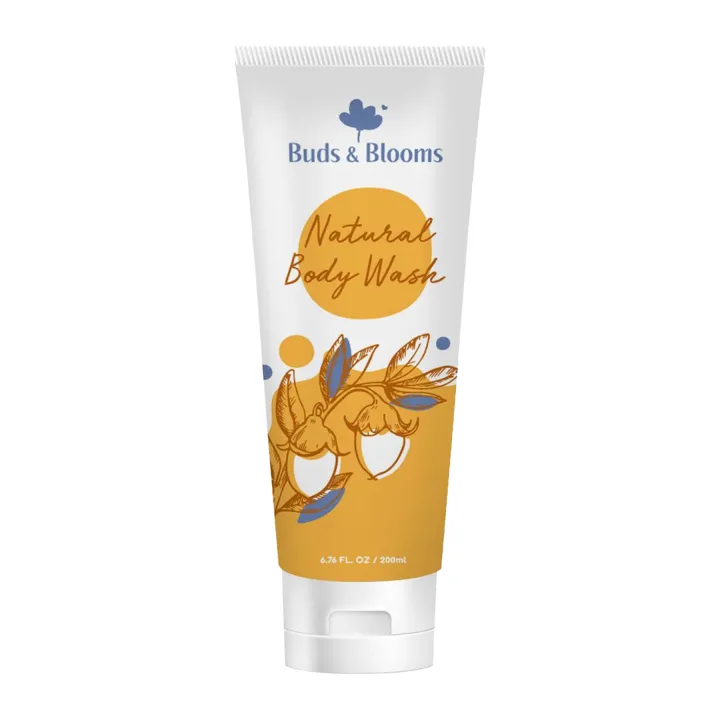 Buds & Blooms Maternity and Breastfeeding Safe Natural Body Wash 200ml ...