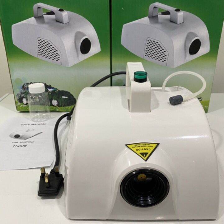 FOG Machine 1500W Mesin Fogging Fog Machine Smoke Home Steam ...