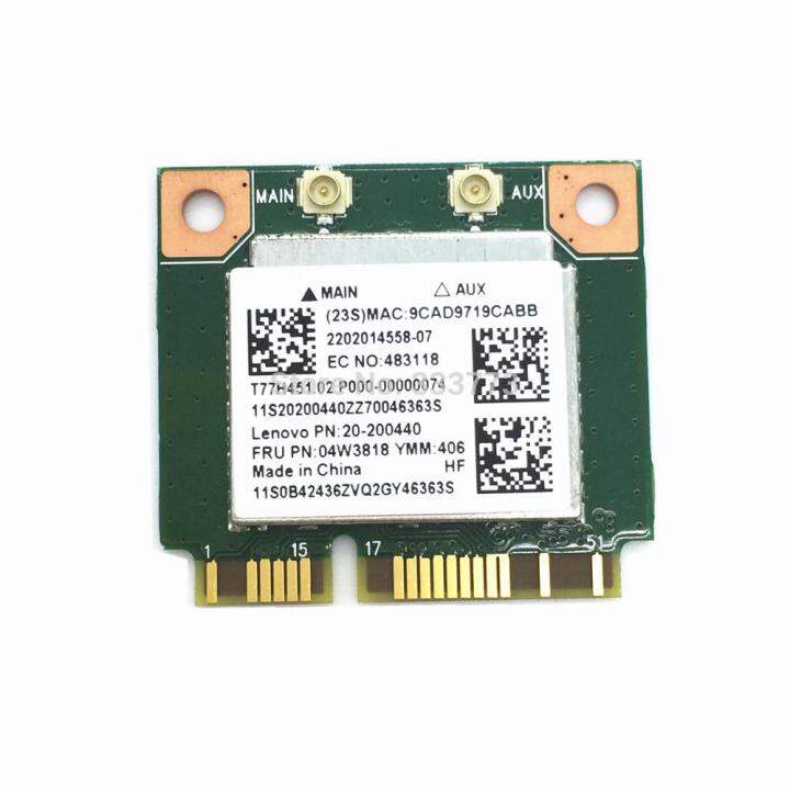 RTL8723BE 300Mbps Mini PCI-E Wifi Bluetooth 4.0 Wireless Card Wifi Card ...