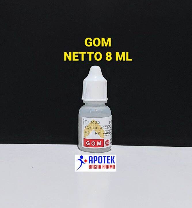 GOM 8 ML | UNTUK SARIAWAN, BIBIR KERING DAN BIBIR PECAH PECAH ( HARGA 1 ...
