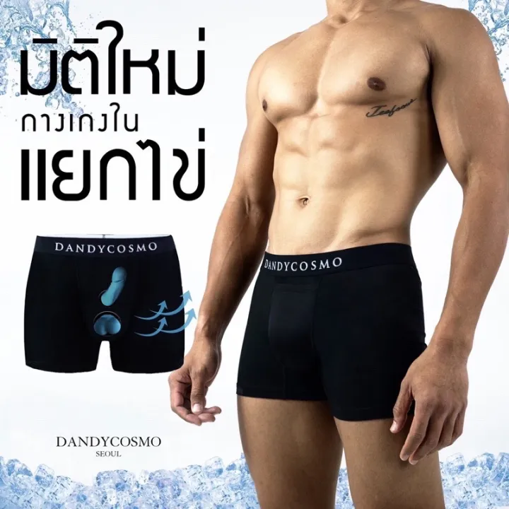 กางเกงใน ผู้ชาย DANDY COSMO DOUBLE POUCH UNDERWEAR โปร 3 ตัว 888 | Lazada.co.th