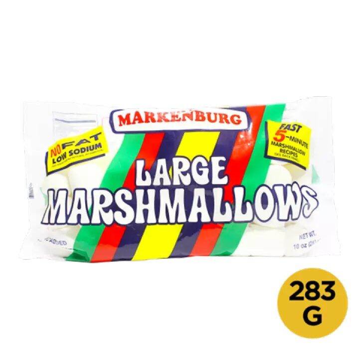 Markenburg Premium Large White Marshmallow 283g | Lazada