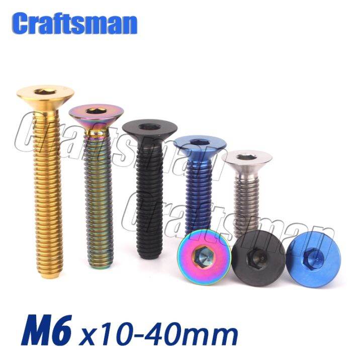 {SAVAGE Hardware Tools} Titanium Ti M6 X 10 15 20 25 30 35mm Allen Key ...