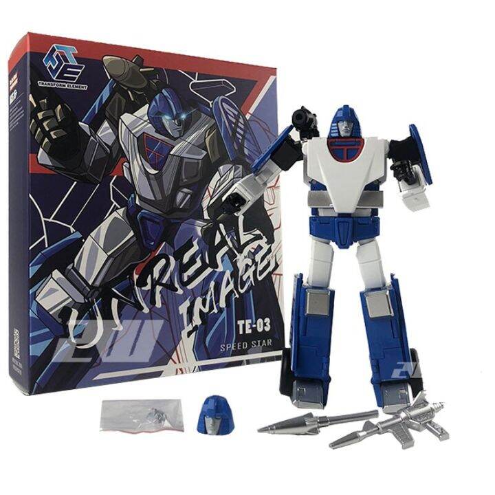 Anime Transformers Robot Element TE-03 TE Mirage F1 MP G1 Animation ...