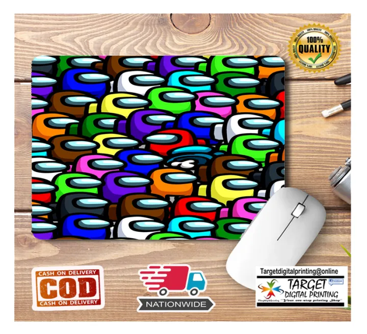 AMONG US MOUSE PAD I CUSTOMIZED MOUSE PAD | Lazada PH