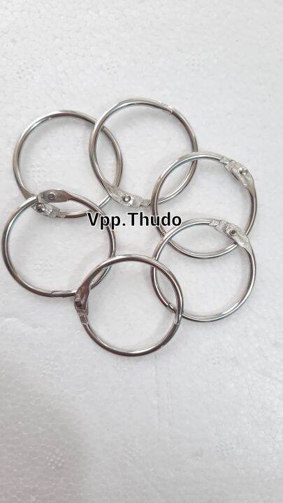 Combo 10 chiếc Móc treo card case / card ring /vòng Inox Card ring ...