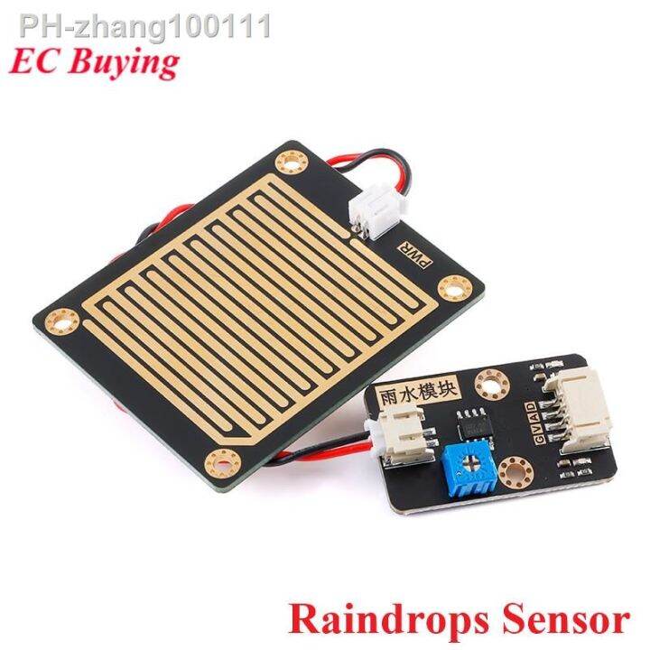 Snow Raindrops Detection Sensor Module Rain Weather Conductive Liquid ... Snow Raindrops Detection Sensor Module Rain Weather Conductive Liquid ...
