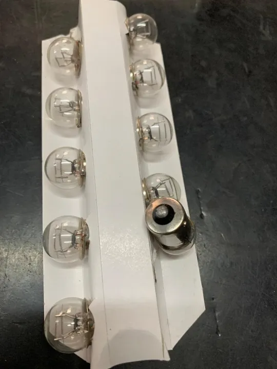 Automotive Bulbs 12volts 21 watts Large Size by 2box/ 10's with FREE 1 ...