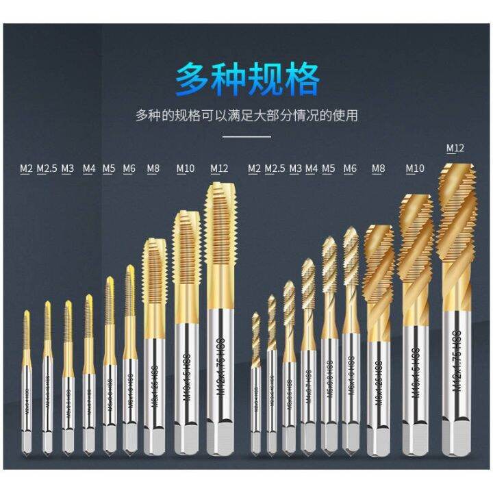 Cobalt-containing tap for machine stainless steel special tapping ...