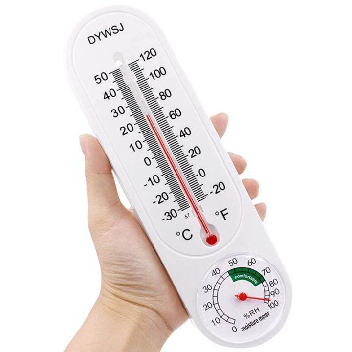 Wall Thermometer Humidity Meter Digital High Quality Indoor Outdoor ...