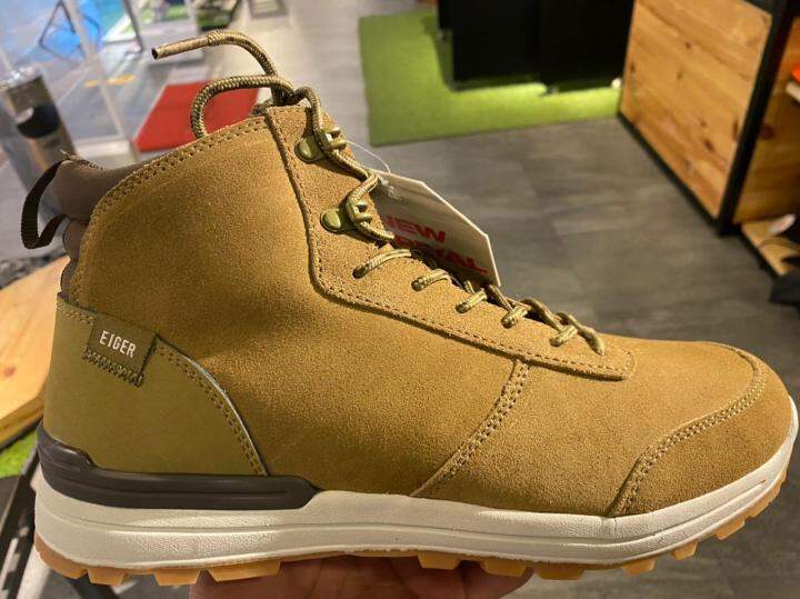 Eiger Sepatu Moamba Mid Cut Boots Olive Original 6591 | Lazada Indonesia