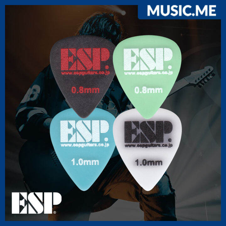 ปิ๊กกีต้าร์ ESP Standard Sand Grip Pick / ของแท้ 100% MADE IN JAPAN ...