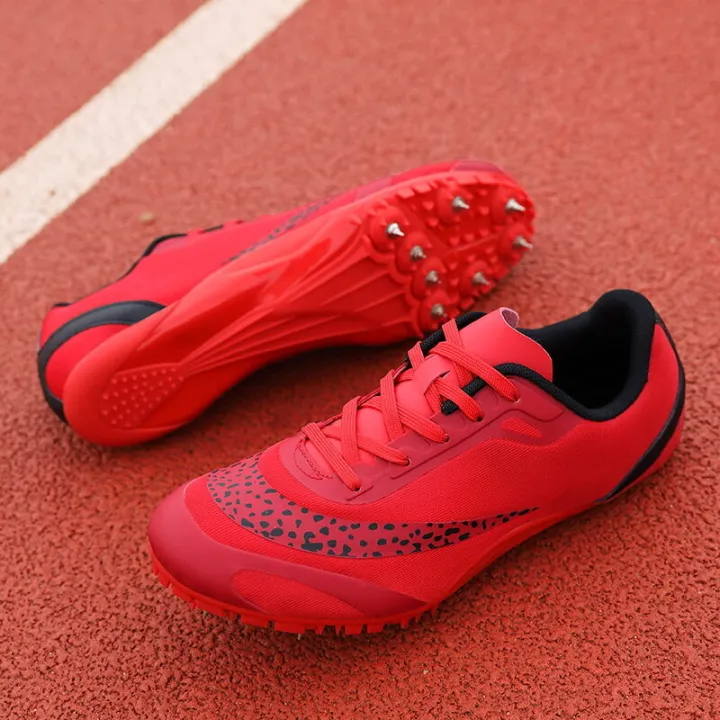 Men Women Track and Field Spikes Shoes Professional Athlete Running ...