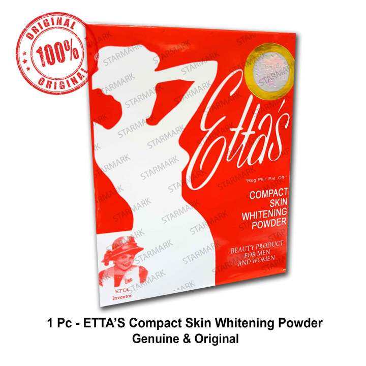 Ettas Compact Skin Whitening Powder 112g each box - Set of 1 Box ...