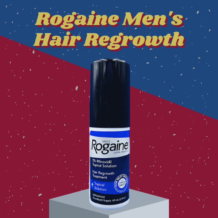Rogaine Men's Extra Strength Hair Regrowth | Obat Brewok | Minoxidil ...
